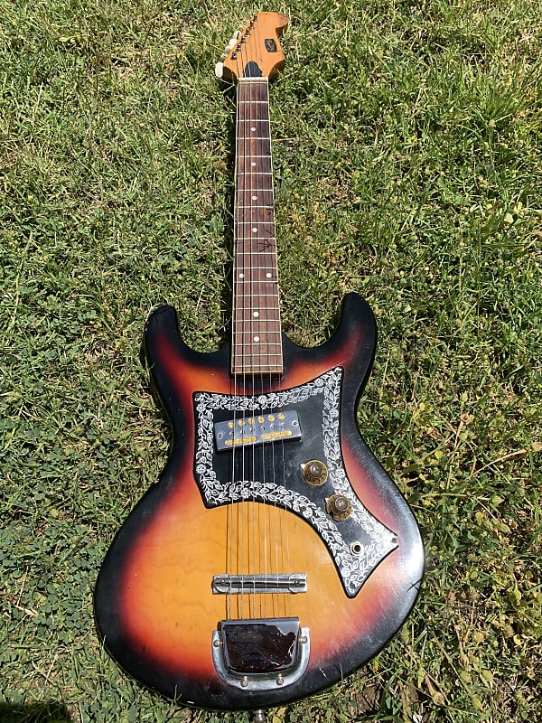 Vintage Norma EG 302 1k Goldfoil Guitar (1960s 60s 70s | Reverb