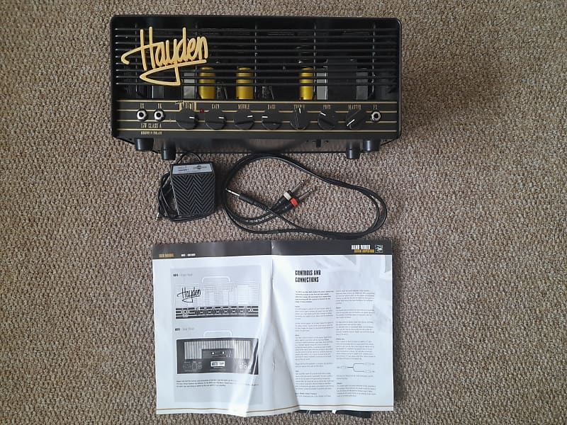 Hayden 15w valve amp head 2018 Black | Reverb