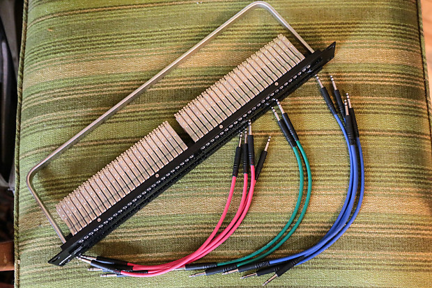 SwitchCraft TTP96ASFNX 2016 Black Tiny Telephone Patch Bay 96 | Reverb