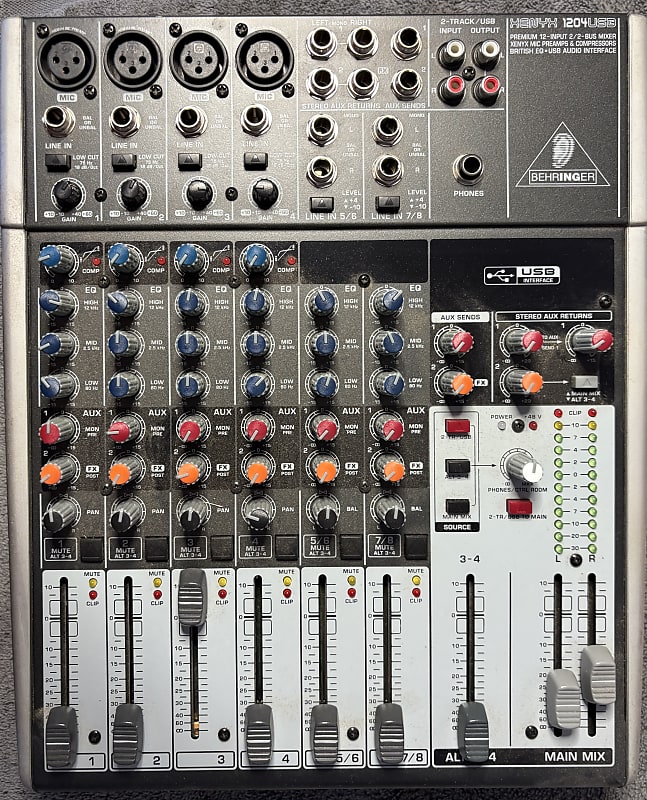 Behringer Xenyx 1204 USB mixer | Reverb Canada