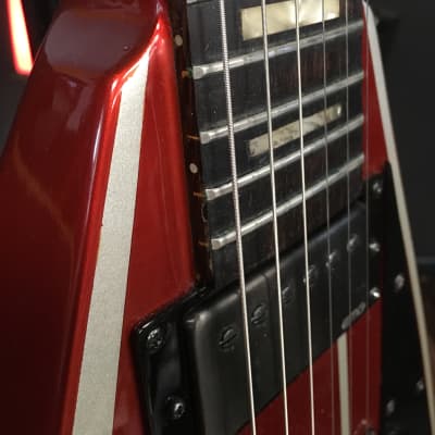 80s Hondo Formula 1 H770CAR/S Flying V - Metallic Red Randy | Reverb