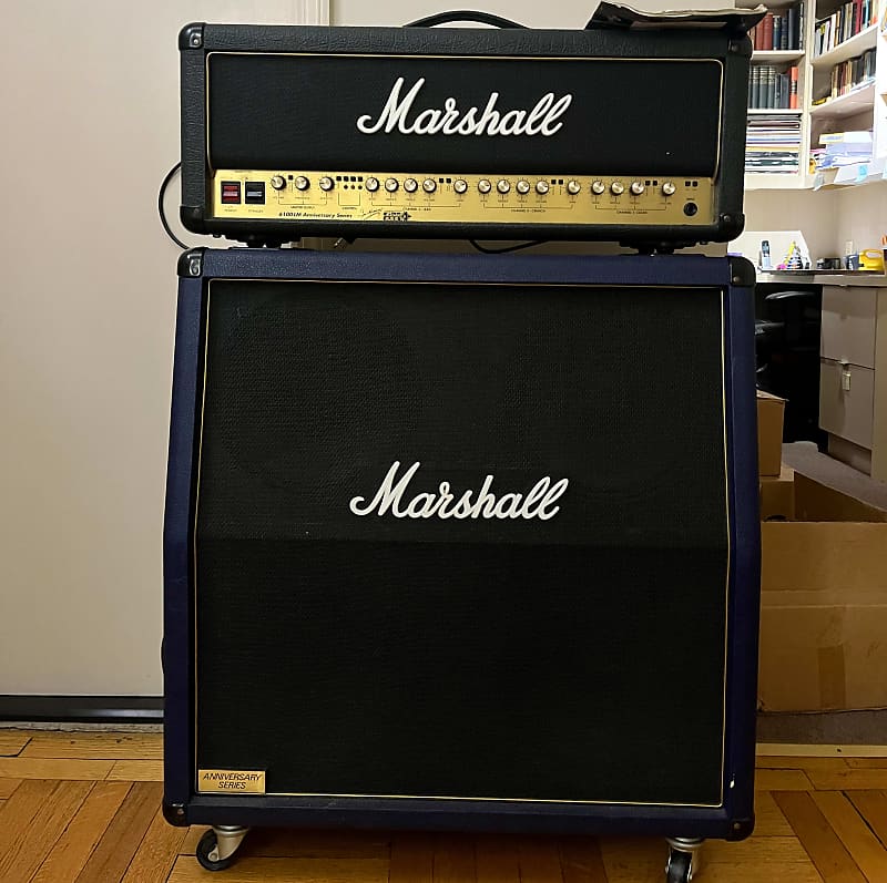 Marshall 30th Anniversary Limited Blue Half Stack 1992 Rare | Reverb