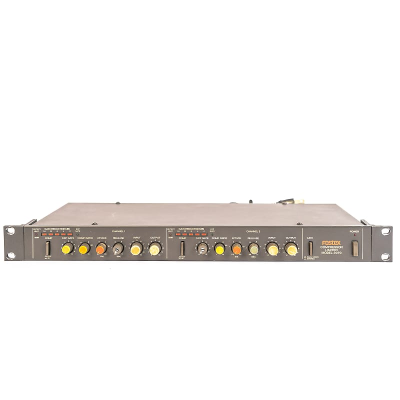 Fostex 3070 Compressor / Limiter Rackmount - Vintage | Reverb Canada