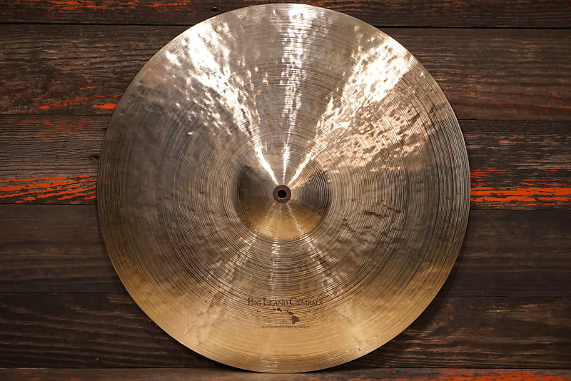 Big Island 21.25" Signature Thin Ride Cymbal - 2068g | Reverb