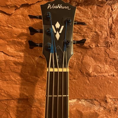 Washburn AB45 VSK - sunburst with Hard shell case | Reverb