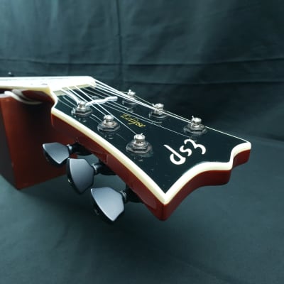 ESP Eclipse II 2006 See-thru Black Cherry Quilted Maple 4 | Reverb