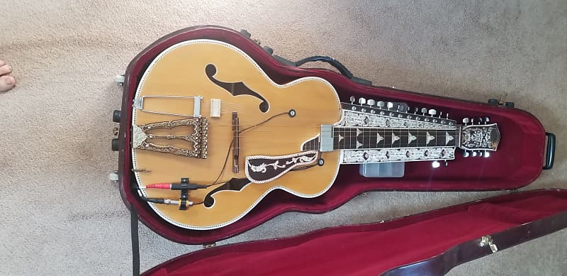 Chaturangui 22 String Indian Slide Sitar Guitar Lap Steel | Reverb