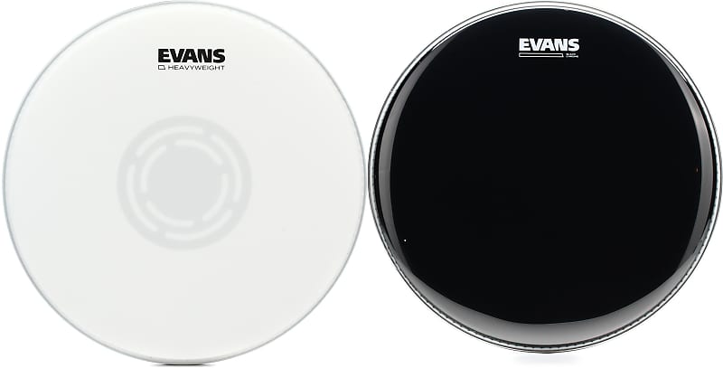Evans Heavyweight Coated Snare Batter - 13 inch Bundle with | Reverb
