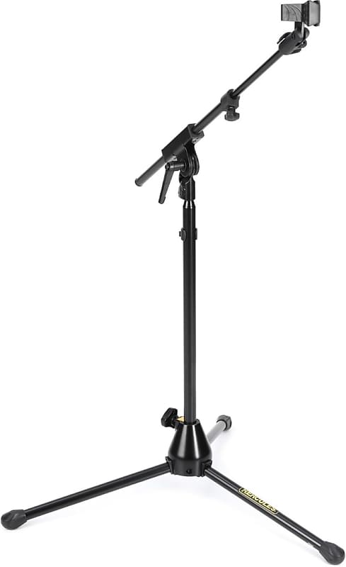 Hercules MS520BPRO Low Profile Tripod Microphone Stand with | Reverb