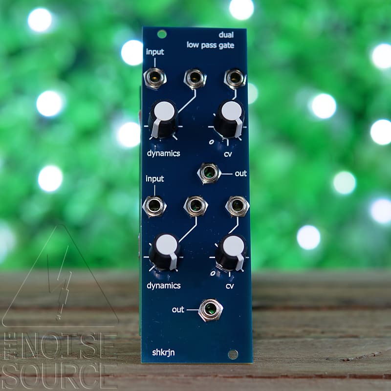 shkrjn Dual Low Pass Gate - Blue Panel | Reverb