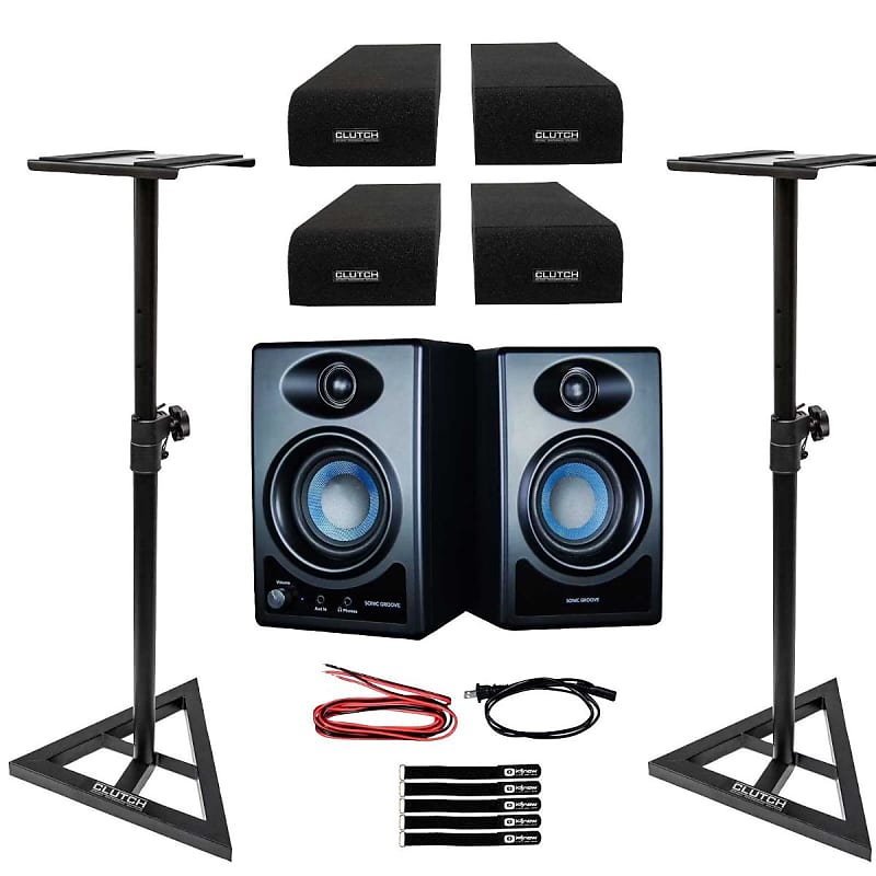 Active Powered 3.5" 2-Way Desktop Computer Studio Monitor | Reverb