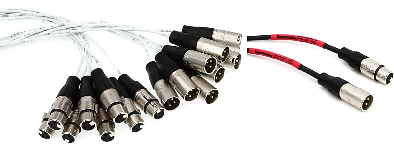 Pro Co MT8XFXM-5 8-channel XLR Female to XLR Male Snake - 5 | Reverb