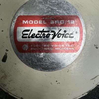 Vintage Electro Voice SRO Alnico 12" Speaker 8 ohm Recone! | Reverb