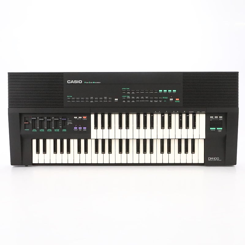 Casio DM-100 Double-Decker Synthesizer Sampler Keyboard w/ | Reverb