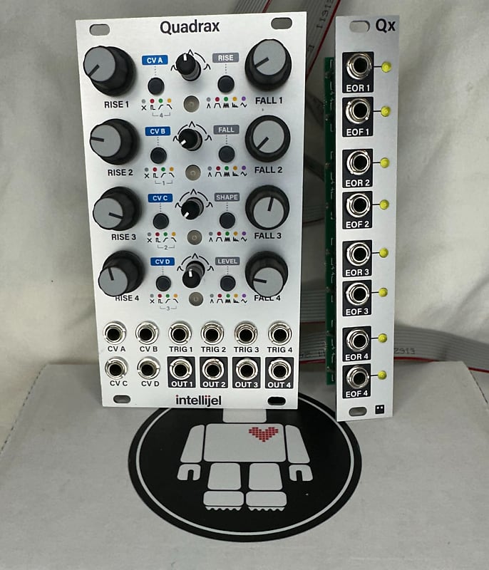 Intellijel Quadrax + QX - Silver | Reverb