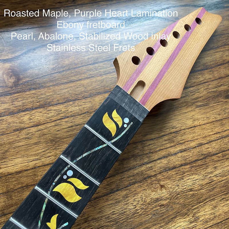 ibanez j custom style rg jem guitar roasted maple neck with | Reverb