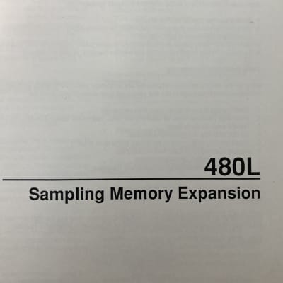Lexicon 480L Sampling Expansion Option • NOS • Brand NEW • In | Reverb
