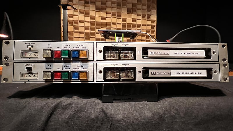 Dolby A-Type Model 361 With Modified Cat22 Vocal Trick Card | Reverb