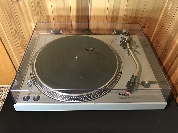 Technics SL-1500 direct drive manual turntable Silver with | Reverb