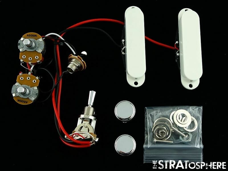 Fender Player Duo-Sonic PICKUPS POTS KNOBS Guitar Parts | Reverb