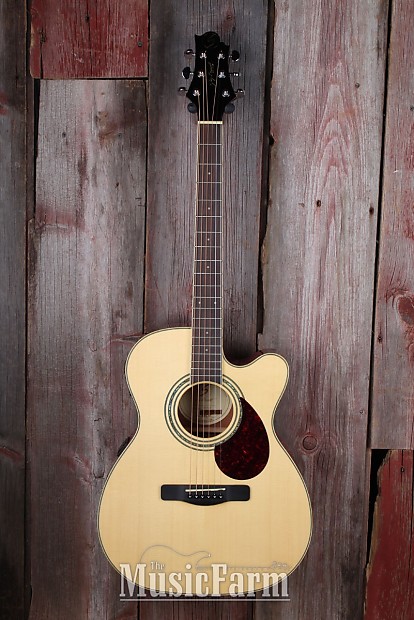 Samick Greg Bennett Design OM 5 CE Orchestra Cutaway Acoustic | Reverb