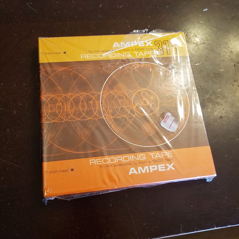 Ampex Sealed AMPEX 311 - Blank 7" Reel to Reel 1/4" | Reverb Australia