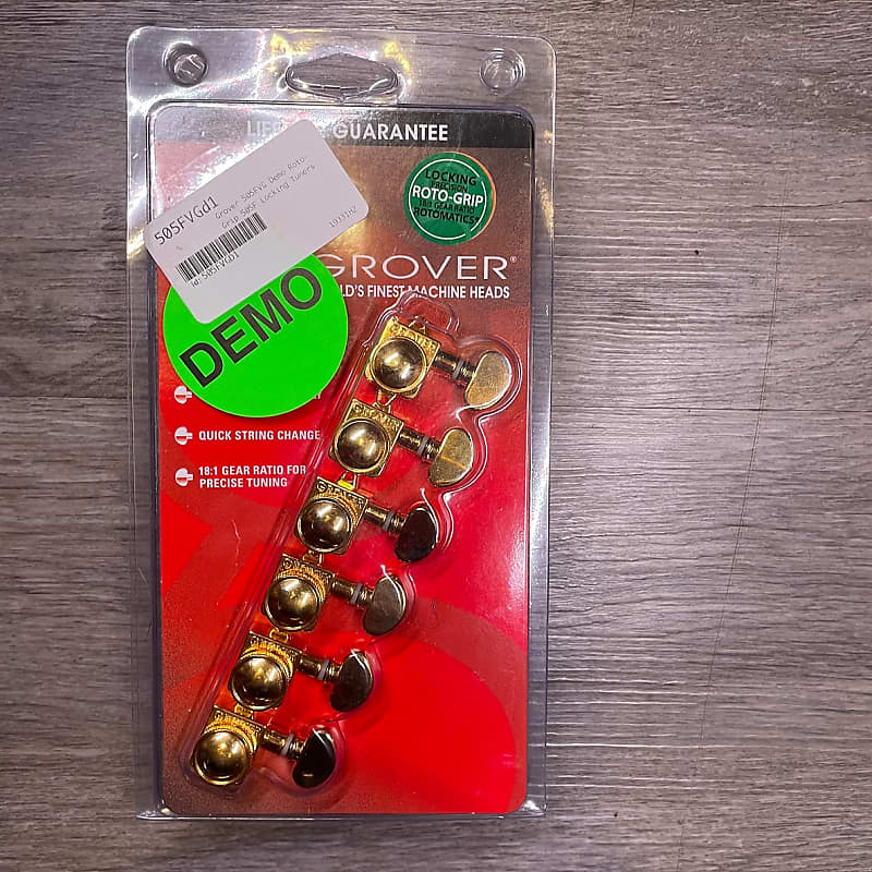Grover 505FVG Roto-Grip Locking Rotomatic Tuners - 6-in-line | Reverb
