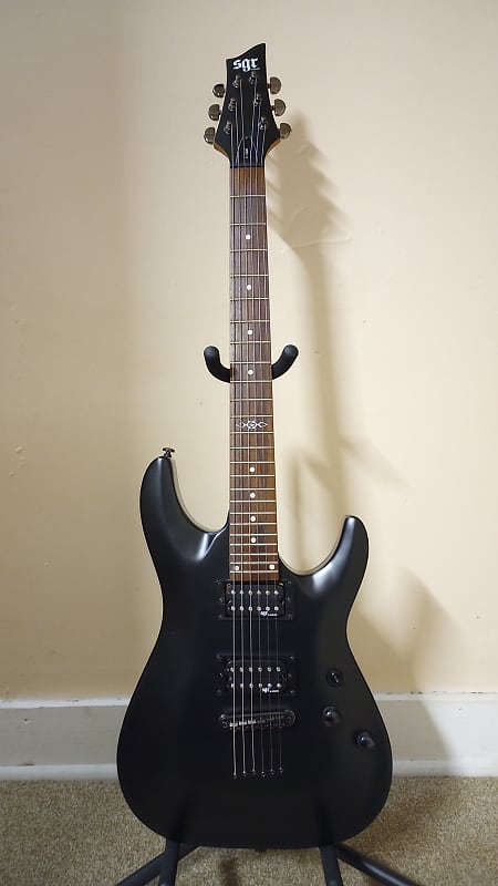 Schecter SGR C-1 - Black | Reverb