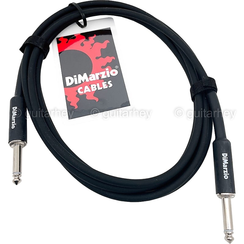 NEW DiMarzio 18ft Straight Basic Guitar Cable for Instrument | Reverb