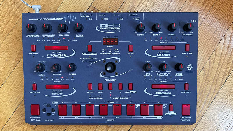 Red Sound Federation BPM FX Pro - Rare - Performance | Reverb