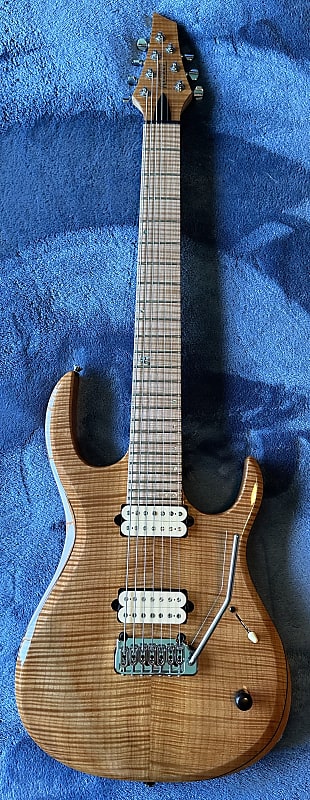 Kiesel K220 7 String Guitar 2022 - Natural | Reverb