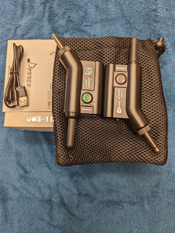 Donner DWS-1 Guitar Transmitter Receiver Rechargeable | Reverb