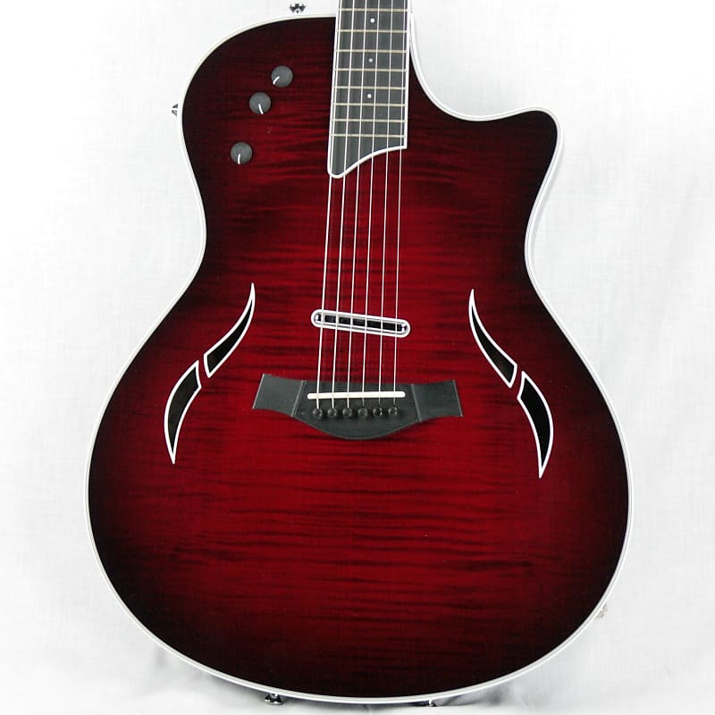 2013 Taylor T5-S1 Standard Red Edgeburst Acoustic | Reverb Canada