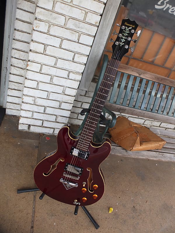 Samick LA-30 TB - Burgundy | Reverb