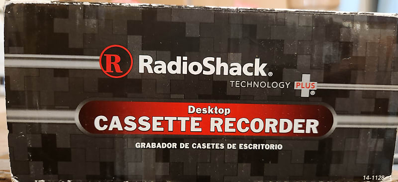 RadioShack CTR-121 desktop Cassette Recorder in Original | Reverb