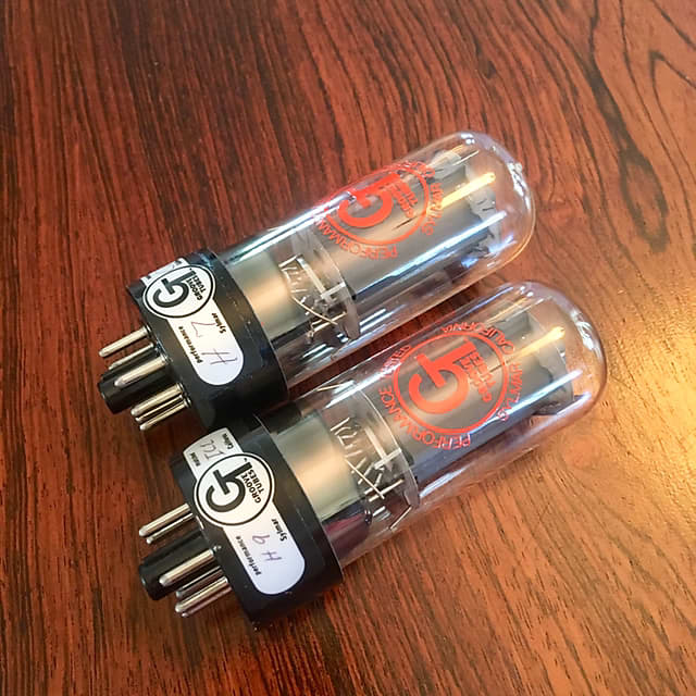 Groove Tubes 6v6-HD power tubes pair GT 6v6 | Reverb