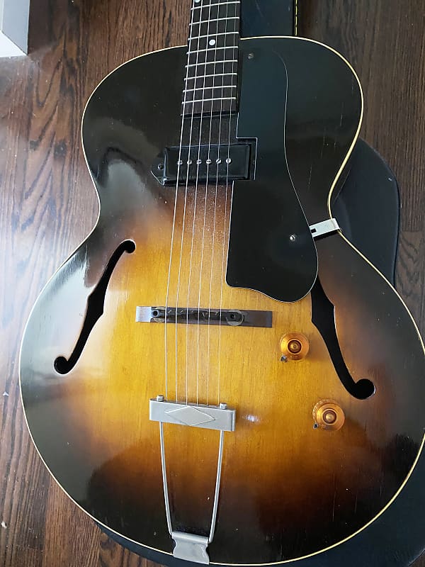 1951 Gibson ES 125 Archtop Hollow Body Sunburst | Reverb