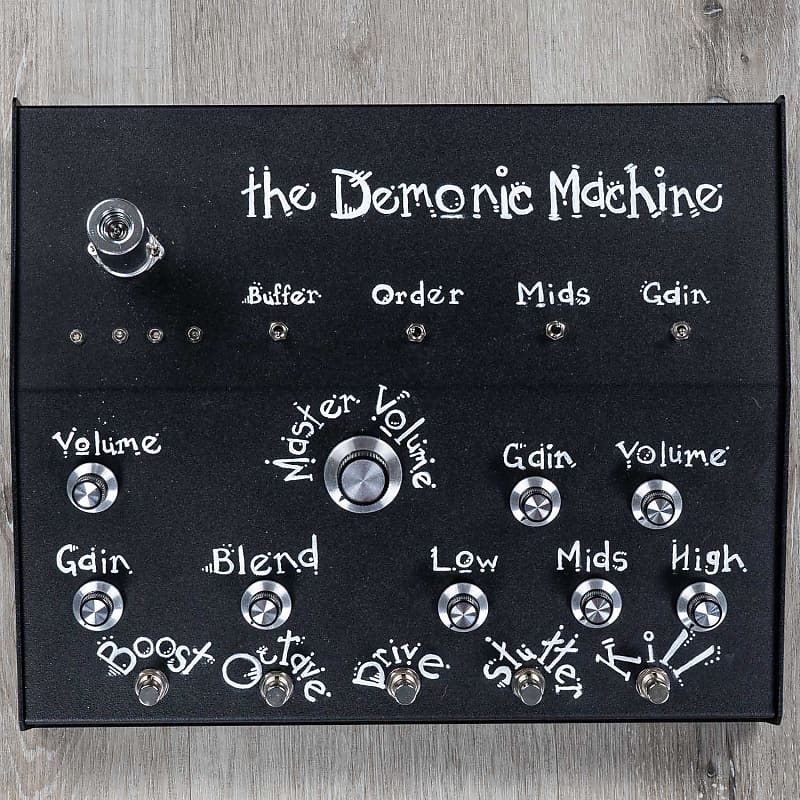 Demonic Machines The Demonic Machine Fuzz Unit Guitar Effects | Reverb