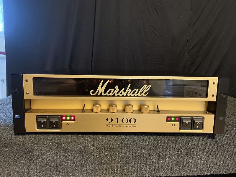 Marshall 9100 Dual Monobloc Amplifier | Reverb
