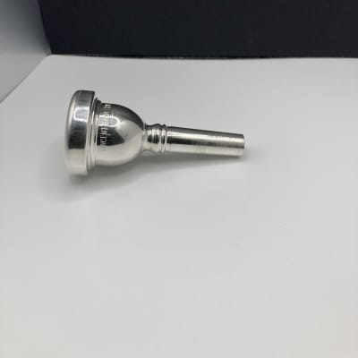 [C] Bach 12C Trombone Mouthpiece Small Shank Silver Plated | Reverb
