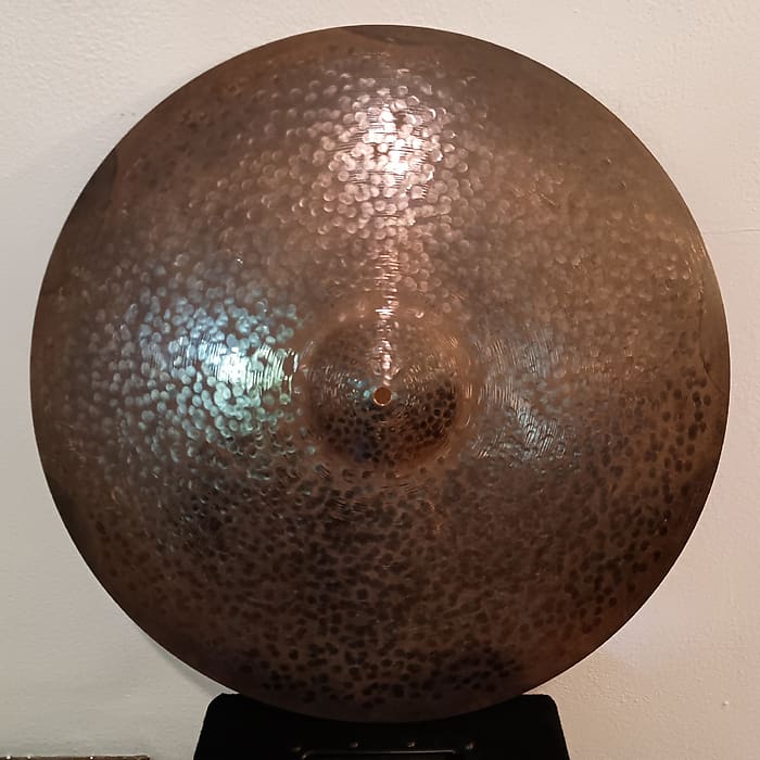Sabian 22" prototype HH artisan ride VIDEO half raw custom | Reverb