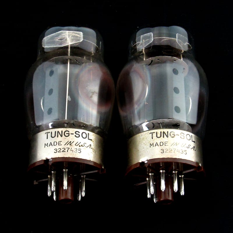 Tung-Sol Vintage 6550 Power Tube Duet | Reverb
