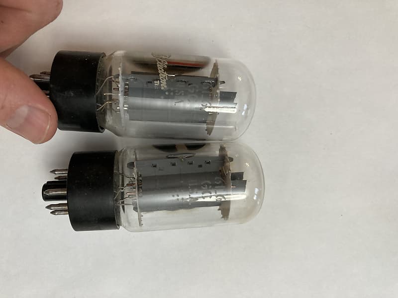 G.E. General Electric 6l6GC Vintage 1960's Matched Pair | Reverb