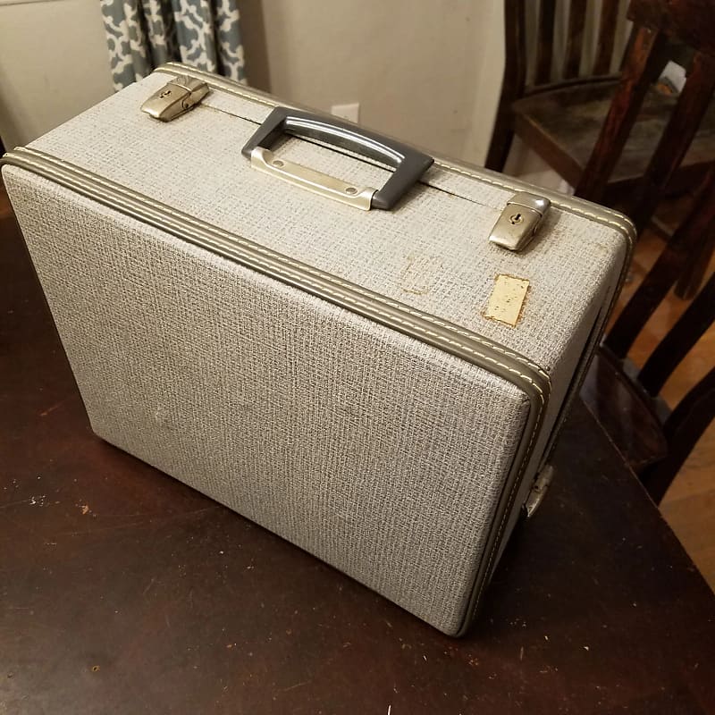 Tandberg Carry Case for 74B 741B R2R Tape deck 1965 - Grey | Reverb