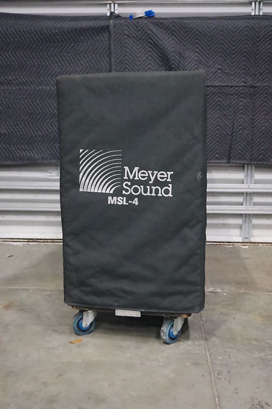 (8) Meyer Sound MSL-4 Powered Loudspeaker | Reverb
