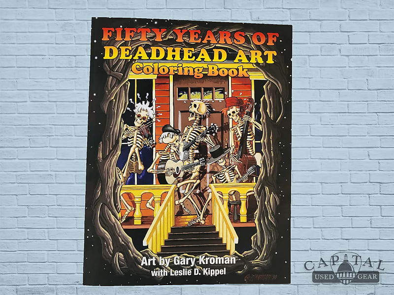 Fifty Years of Deadhead Art: Coloring Book | Reverb