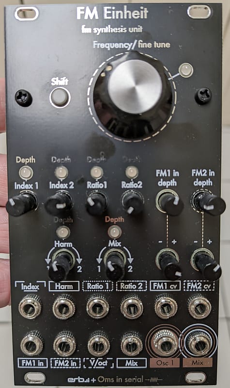 Oms in Serial FM Einheit VCO frequency modulation synthesis | Reverb