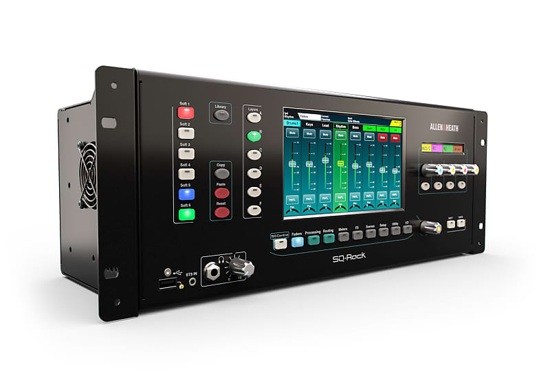 Allen & Heath SQ-Rack 48-Channel / 36-Bus Rackmount Digital | Reverb