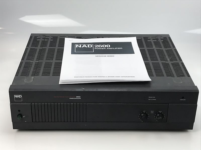 NAD Power Envelope 2600A Amplifier 150watts Per Channel Made | Reverb