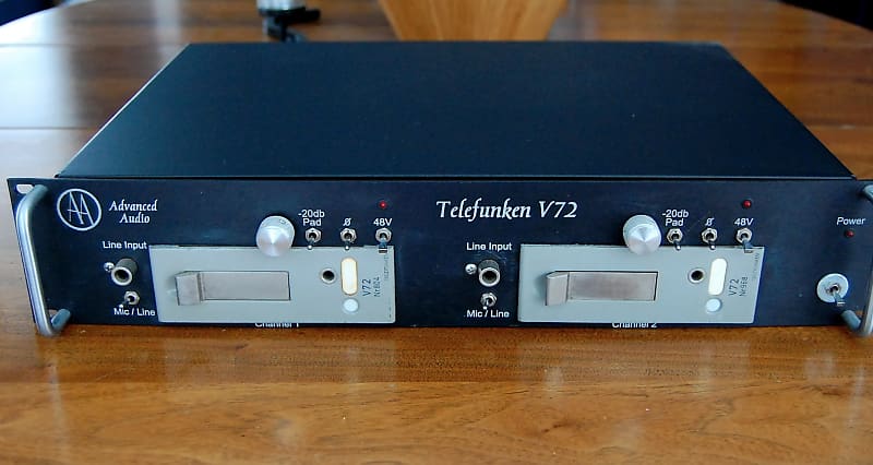 Custom Advanced Audio Rack for Vintage Telefunken V72 or | Reverb